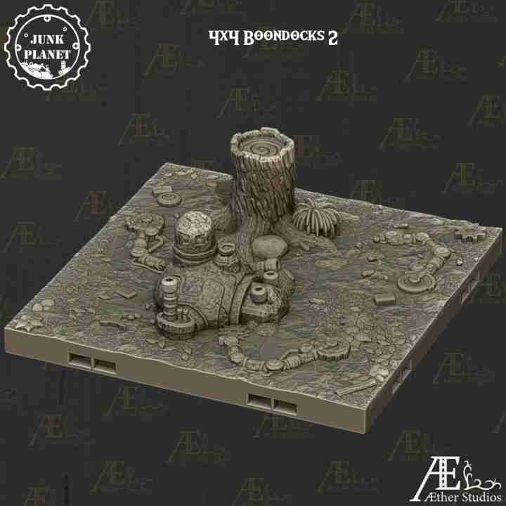 AEJUNK07 - The Numis Boondocks | 3D models download | Creality Cloud