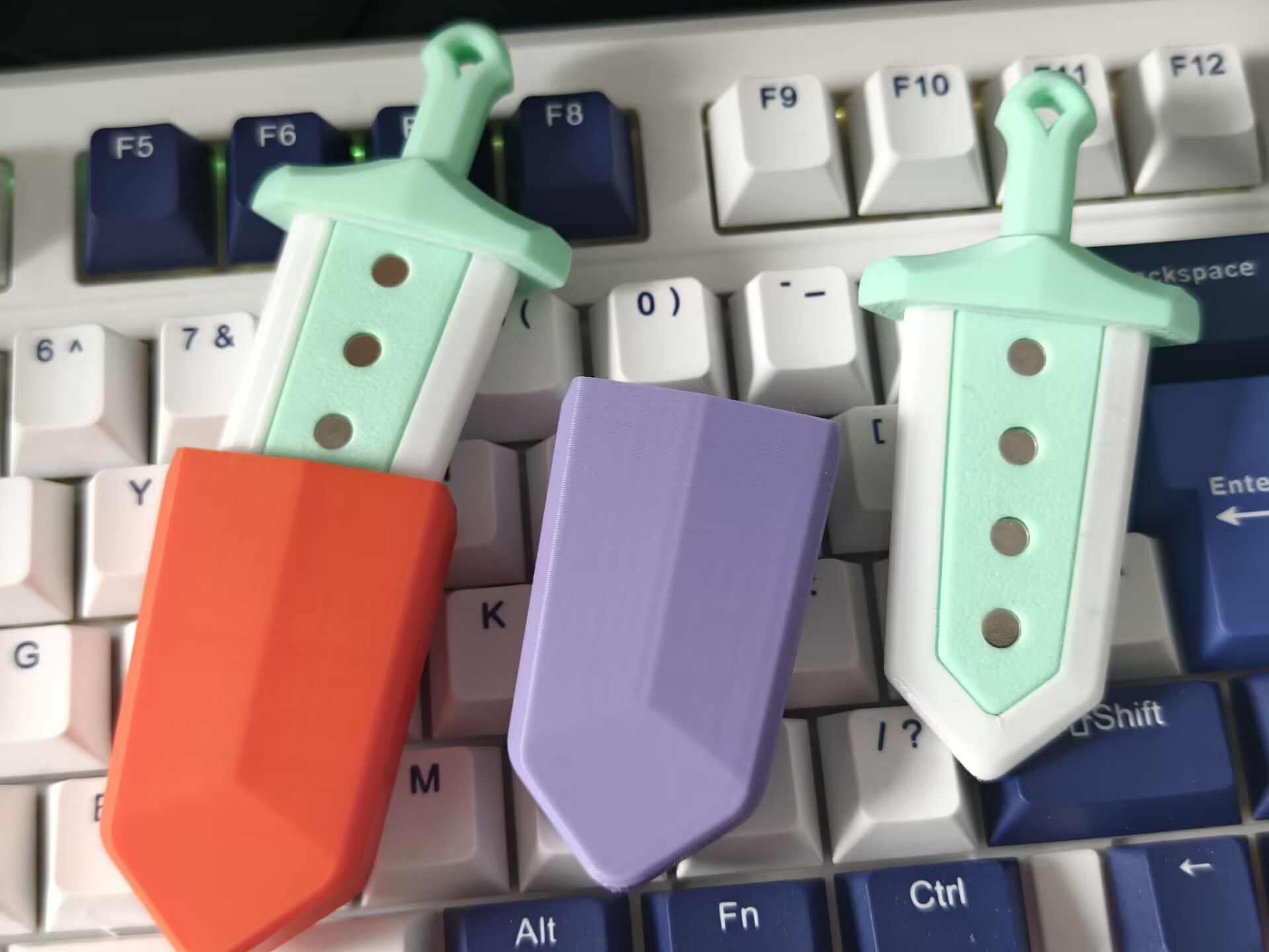 Magnetic Fidget Sword 萝卜剑磁力推牌 | 3D modeller indir | Creality Bulutu