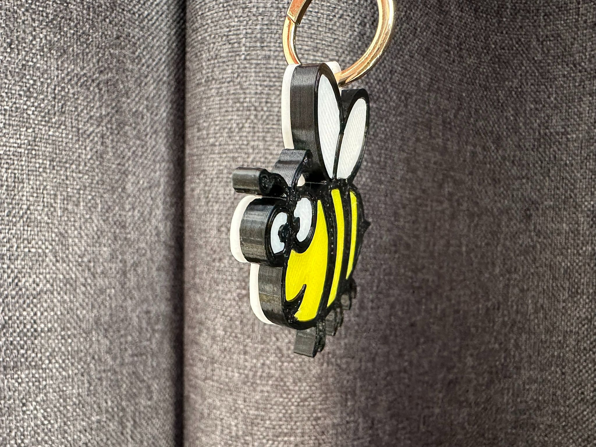 Bee keychain (3 color) | 3D models download | Creality Cloud