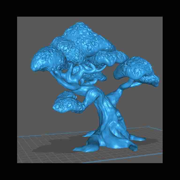 Big tree 1 - miniatures warhammer terrain scenery | 3D models download ...