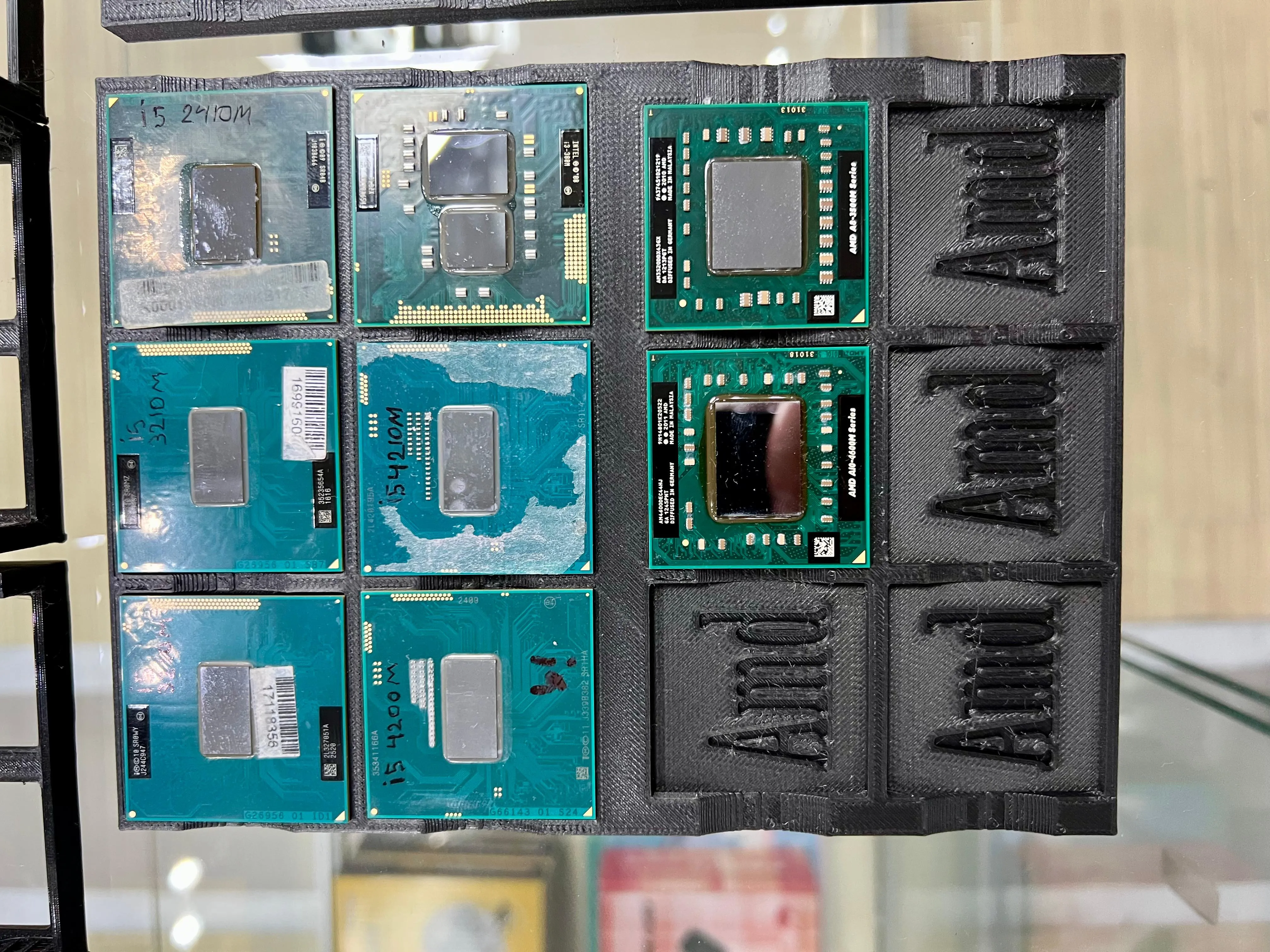 Tools & Spare Parts STL Download - intel amd notebook laptop cpu holder ...