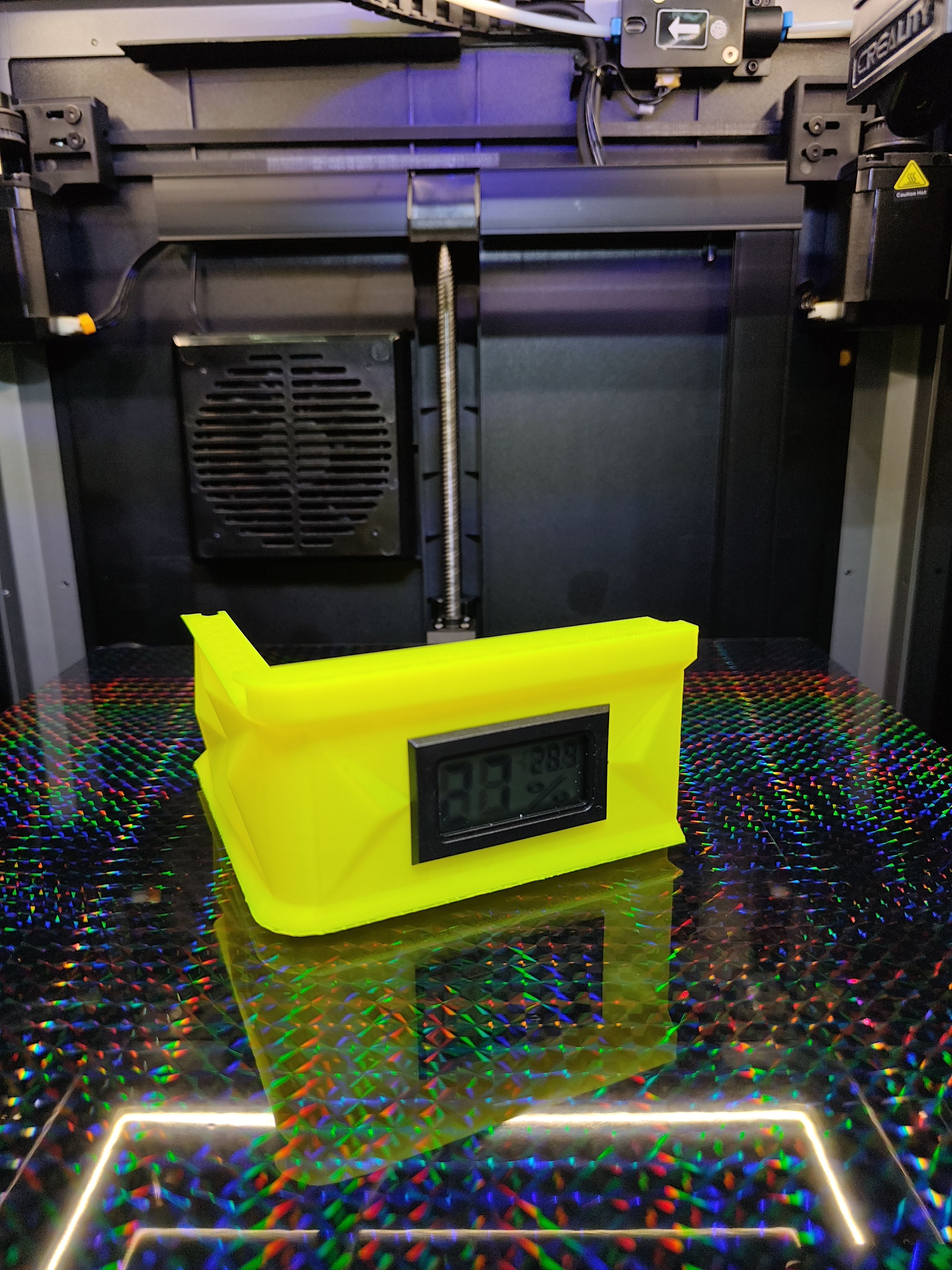 Creality K1Max riser 50 mm. with led and sliding lid | 3D models ...