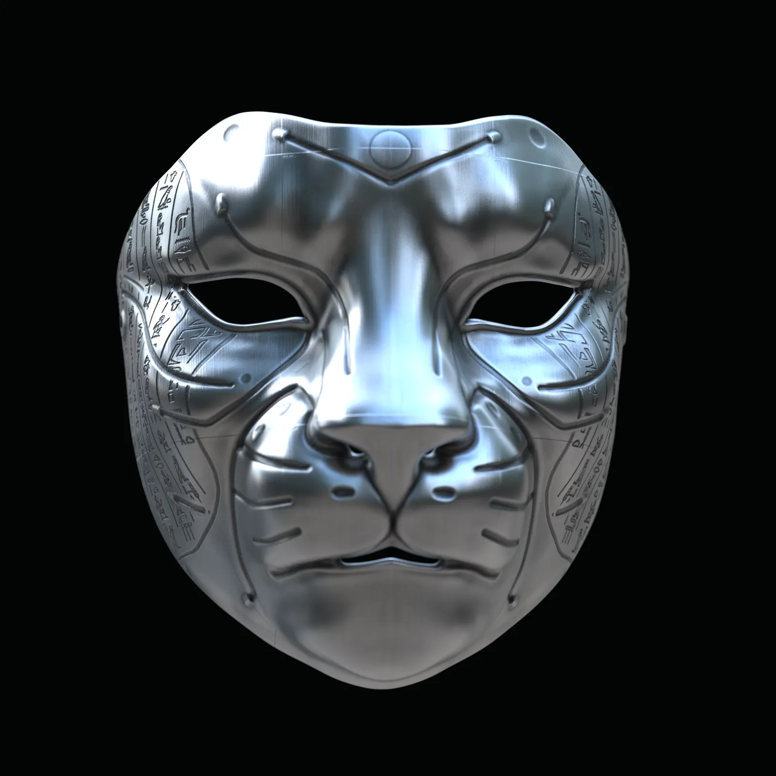 Egyptian lion mask | 3D models download | Creality Cloud