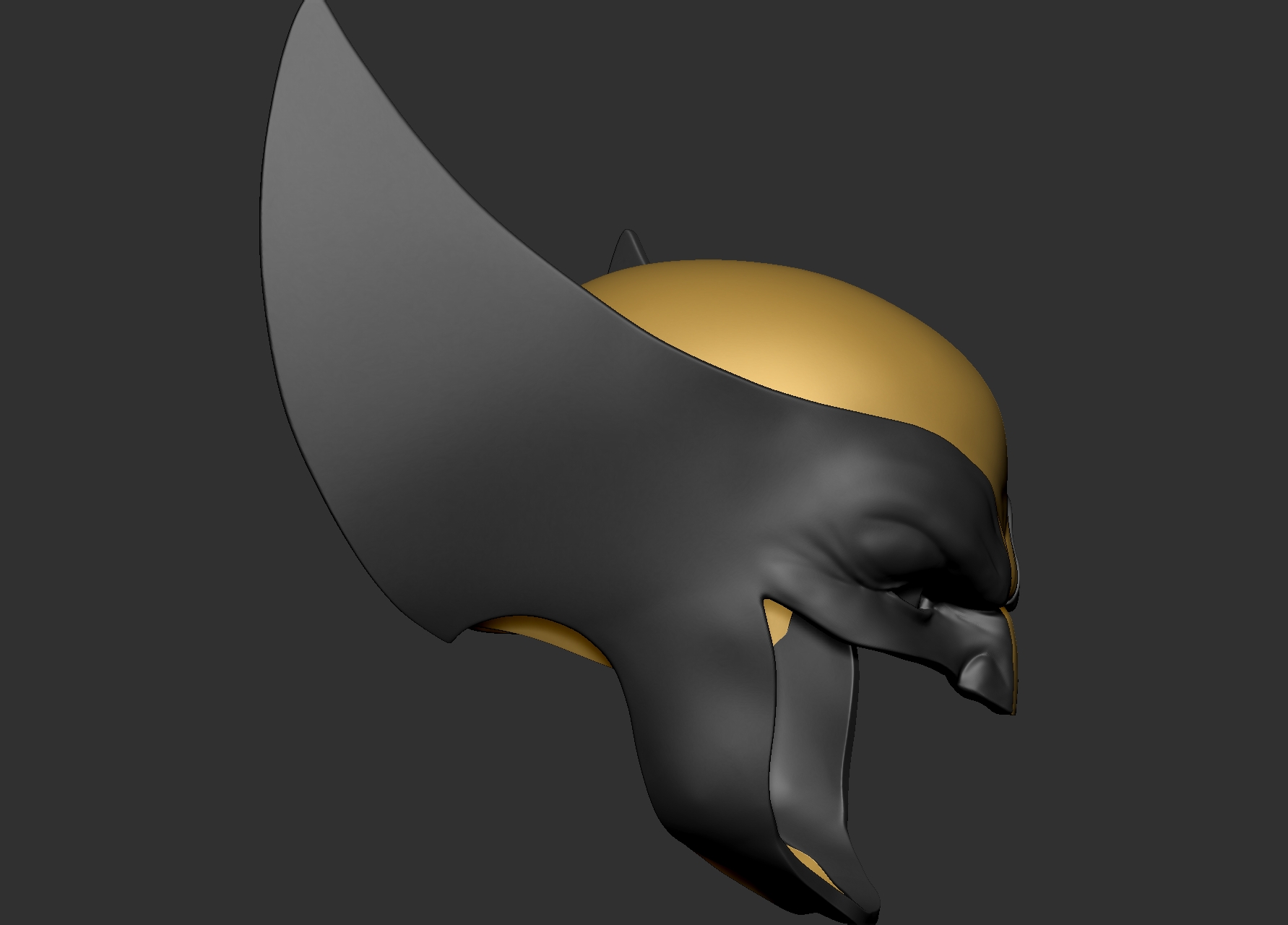 Wolverine Helmet | 3D models download | Creality Cloud
