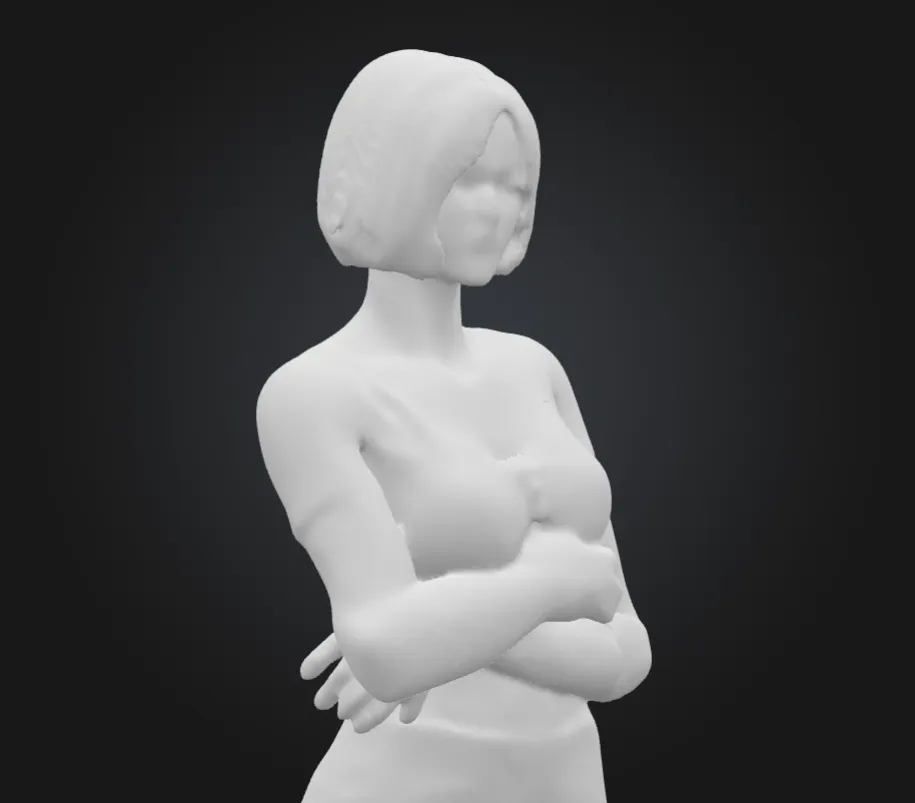 3D Printer Files | 3MF File | Woman figure | Creality Cloud
