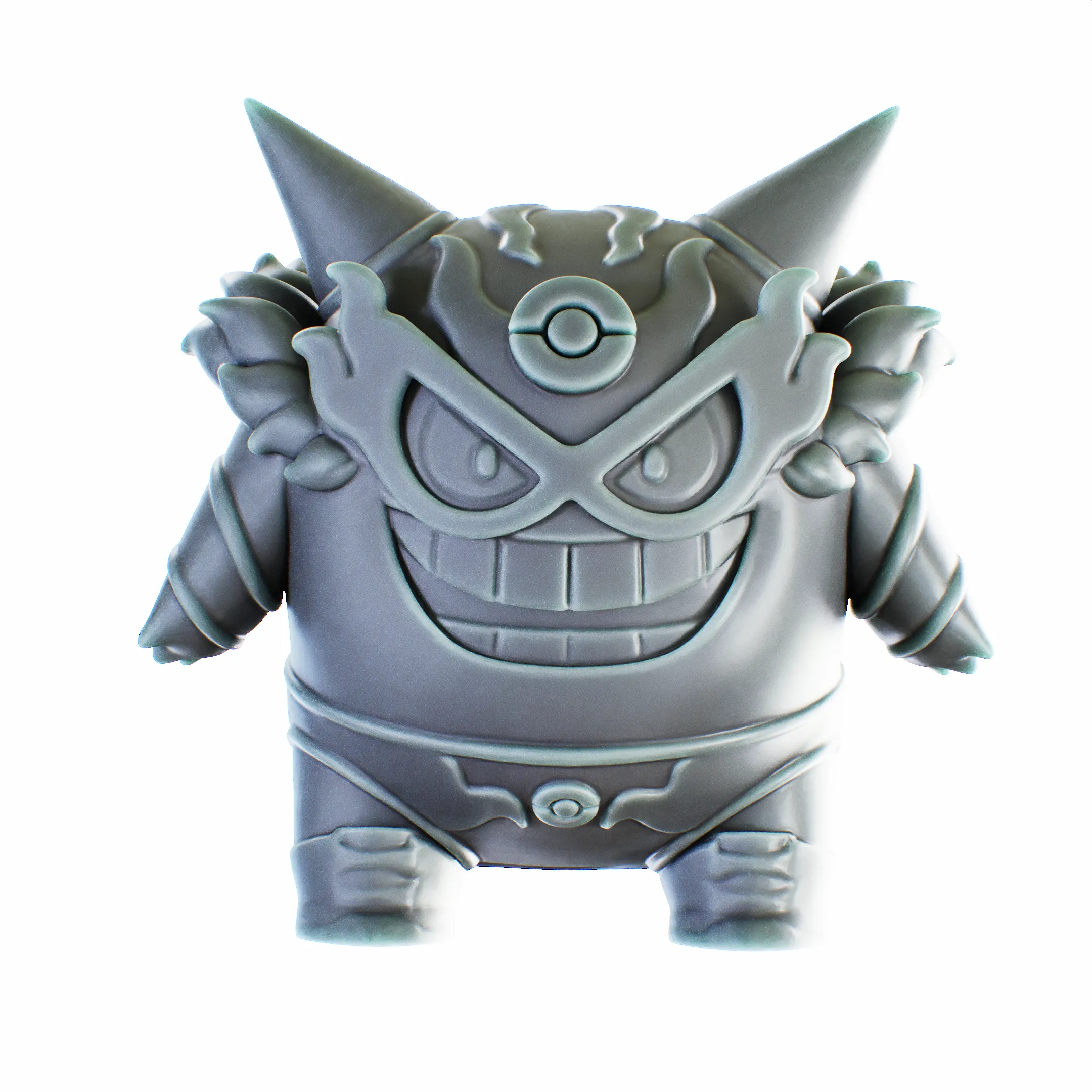 Characters & Creatures STL Download - Gengar Pokemon Unique designby ...