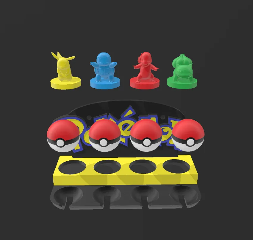 Pokemon key hanger | 3D models download | Creality Cloud