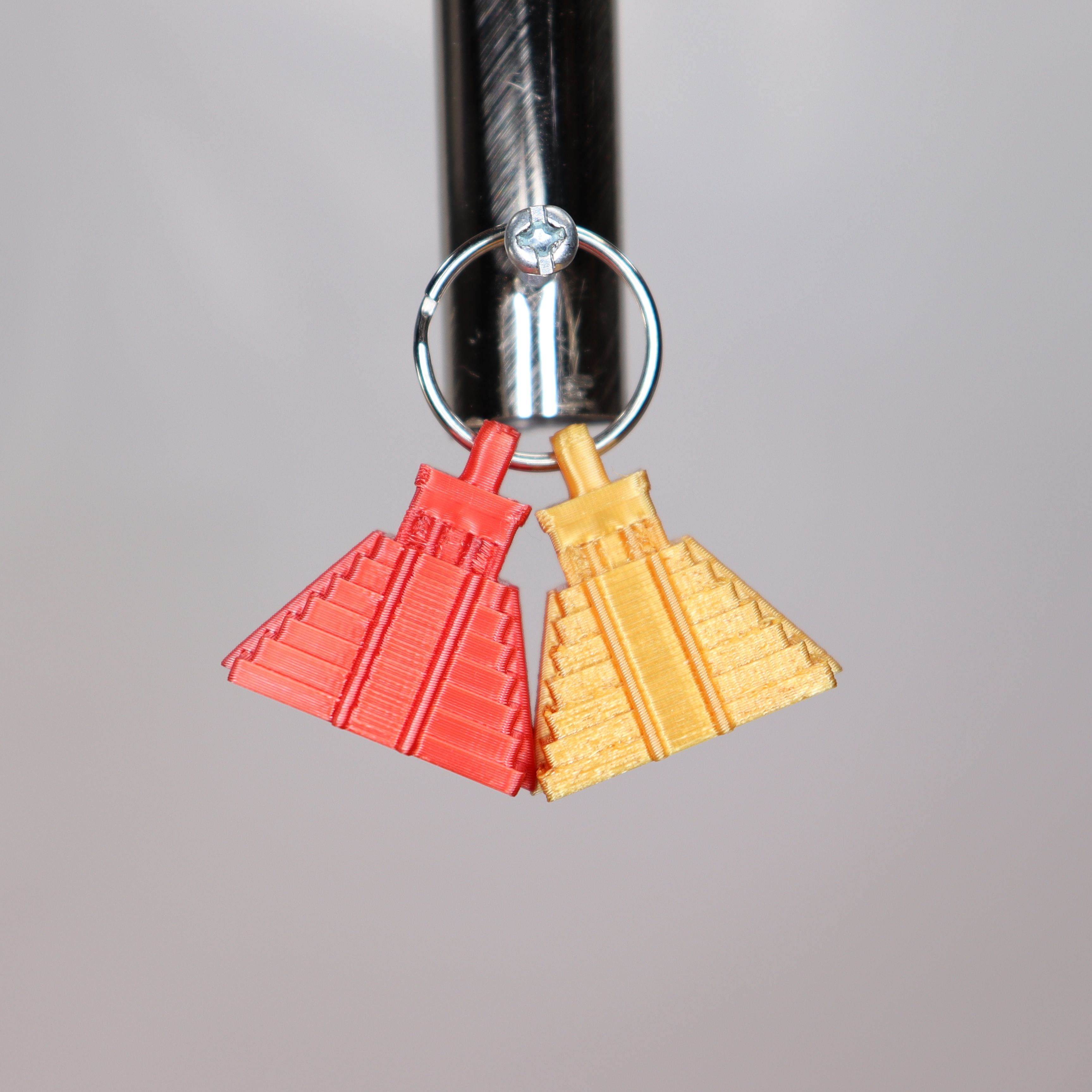 Aztec temple keychain | 3D models download | Creality Cloud