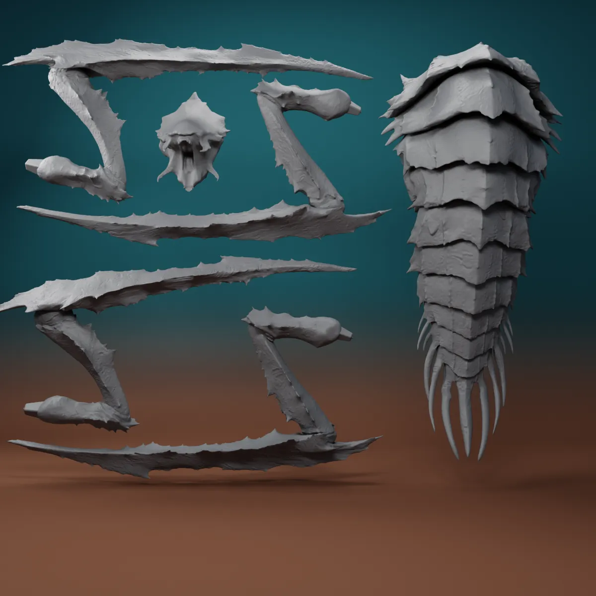 TERMINID TITAN | HELLDIVER 2 | 3D PRINTABLE FIGURINE | 3D models ...