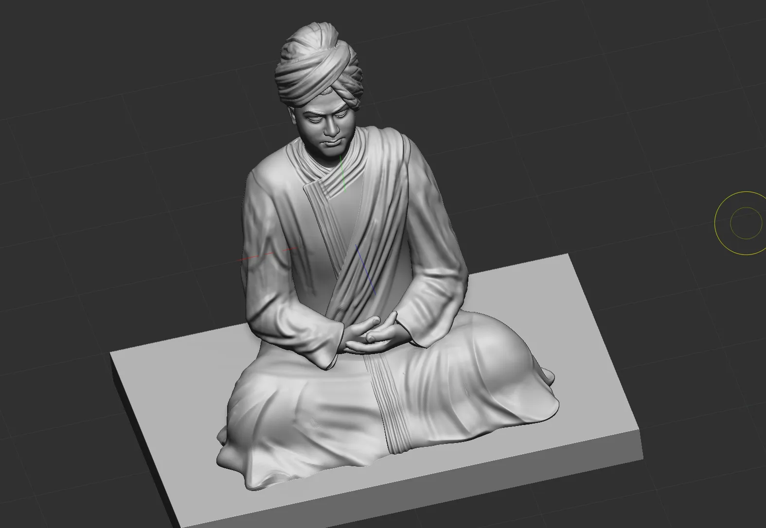 Sculptures & Artworks STL Download - Swami Vivekanandby KeshtoArt