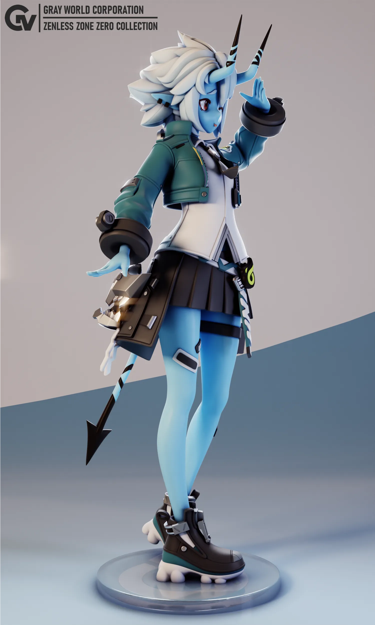 Soukaku | Zenless Zone Zero | 3D models download | Creality Cloud