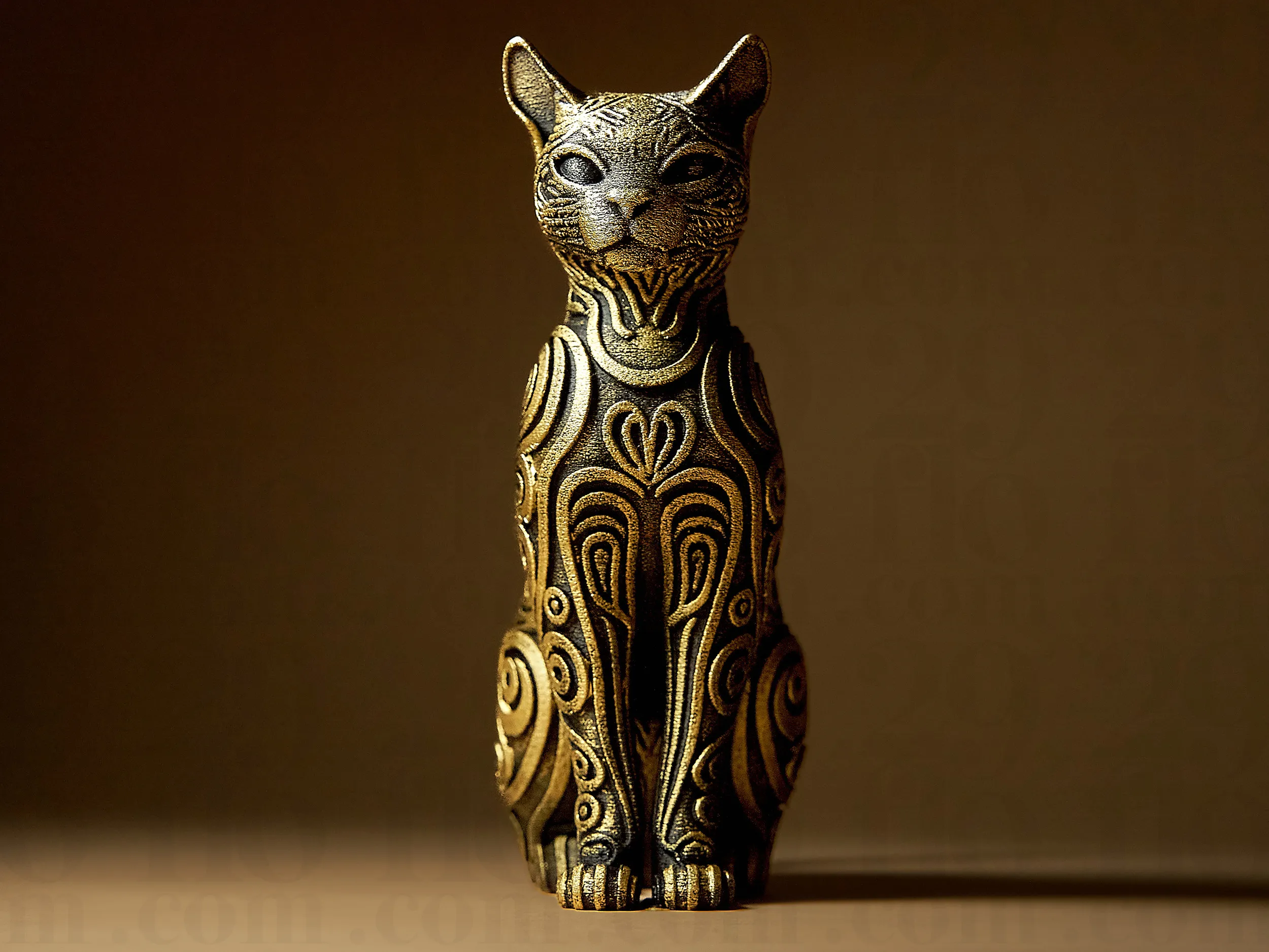 3D Printer Files | 3MF File | Designer CAT Sculpture | Creality Cloud