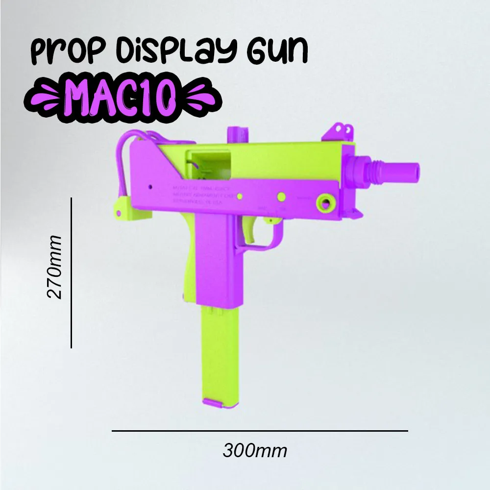 Educational Assembling Toy Gun - Mac10 (Props only) | 3D models ...