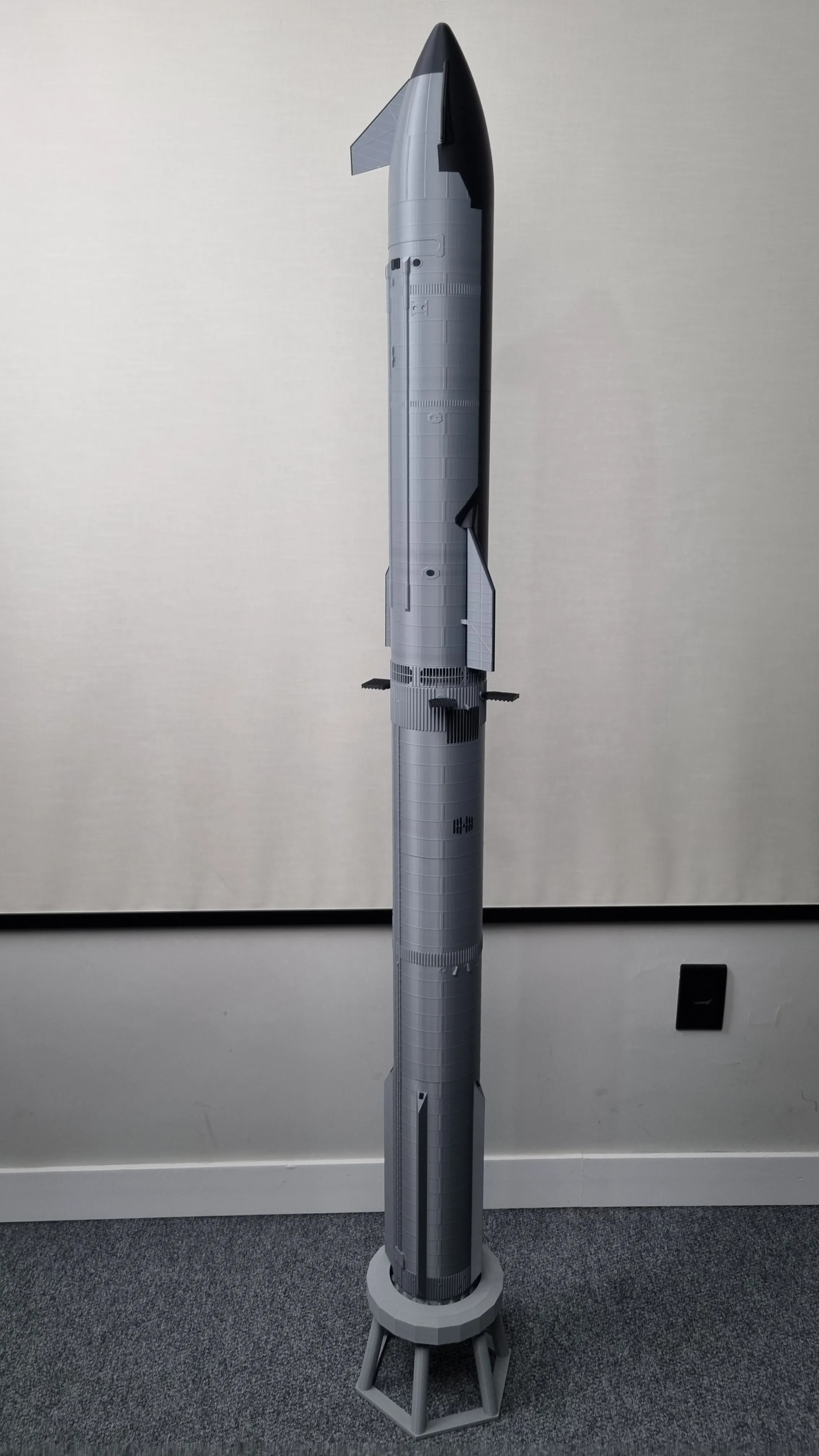 Vehicles & Machinery STL Download - SpaceX Starship Block 2 Rocket ...