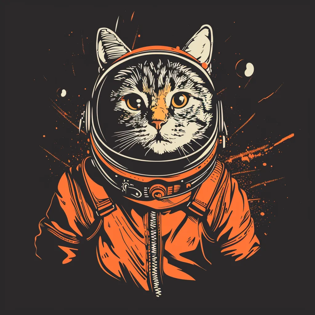 3D Printer Files | 3MF File | AstroCat - HueForge Painting | Creality Cloud