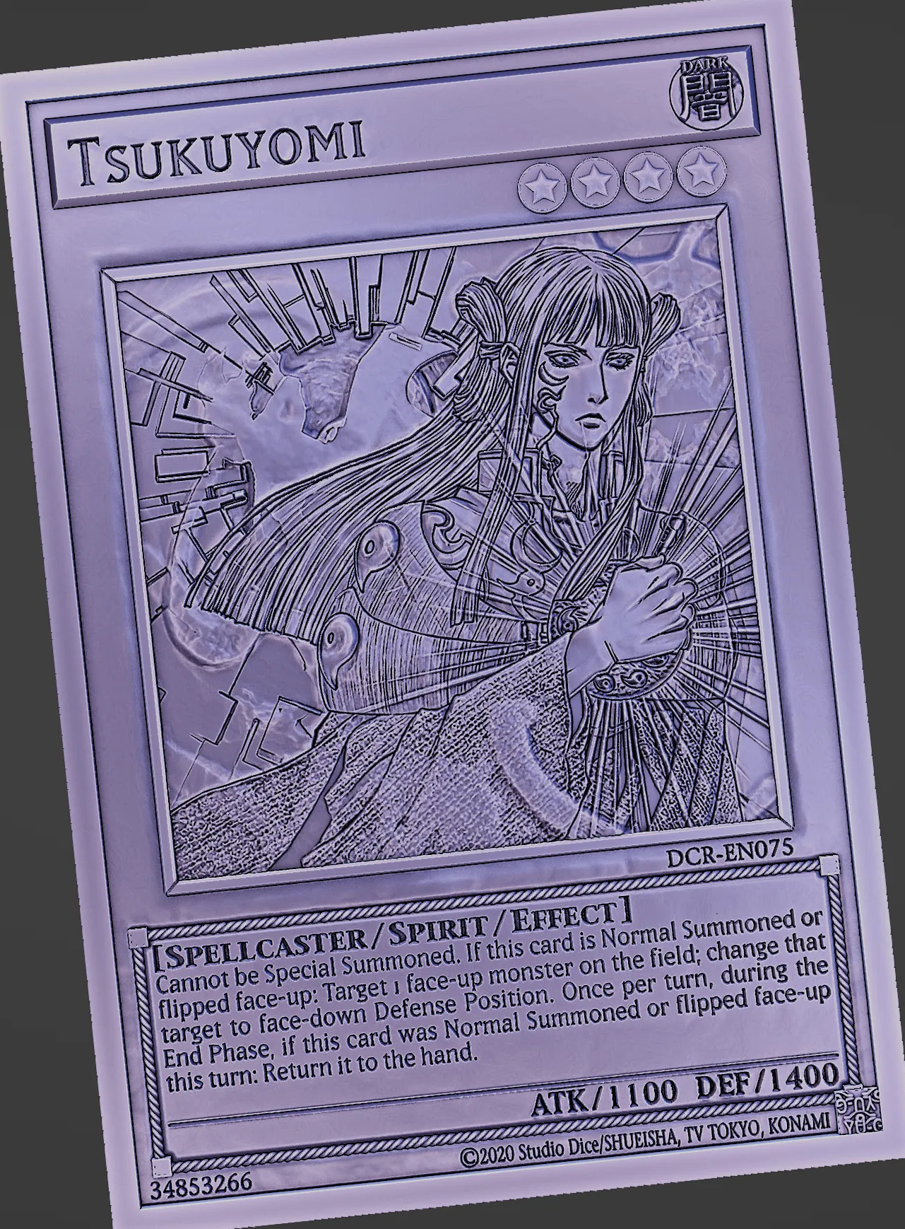 Free Other STL Download - Tsukuyomi - yu-gi-oh!by Wsonuchiha3D