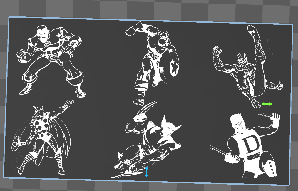 MARVEL HERO PANE BOX | 3D models download | Creality Cloud