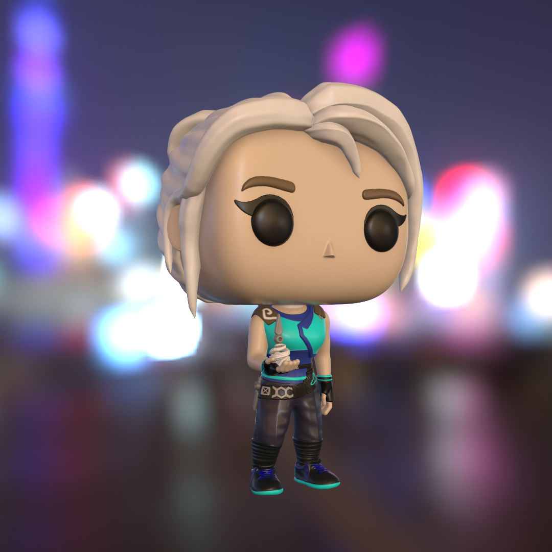 Funko Jett - Valorant | 3D models download | Creality Cloud