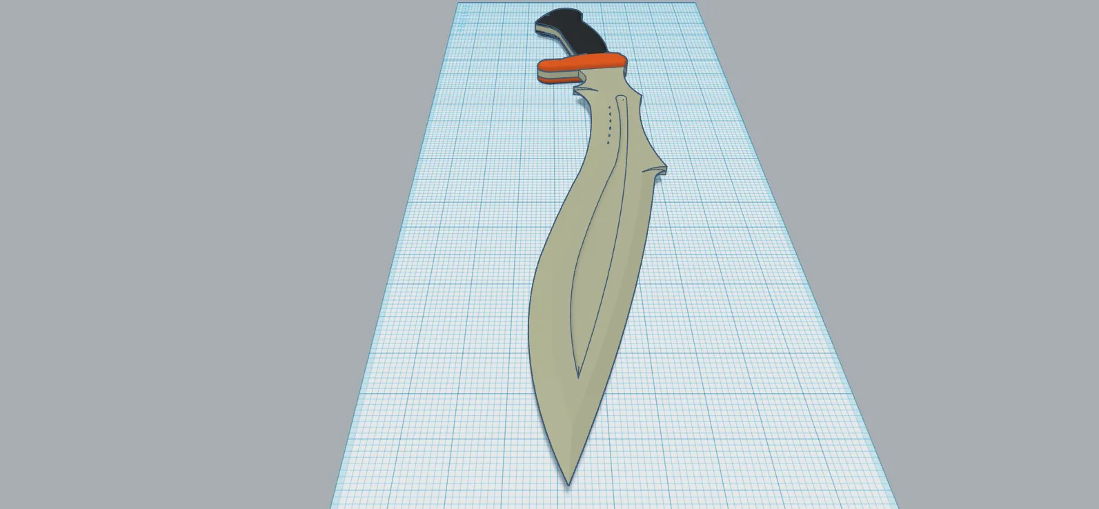 Free Vehicles & Machinery STL Download - 21 Inch Modern Machete ...