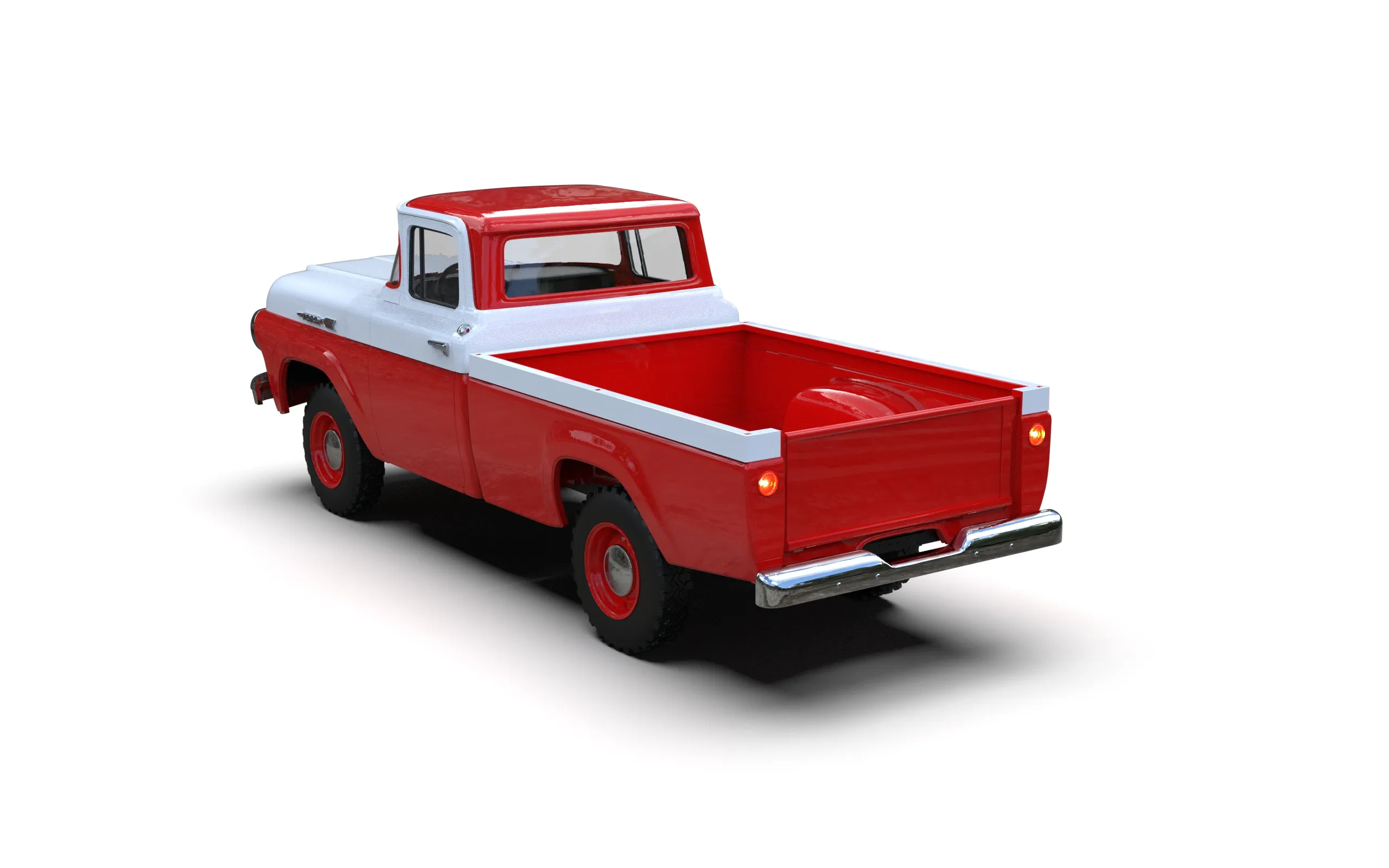 Vehicles & Machinery STL Download - Old Pickup F100 3D print model, STL ...