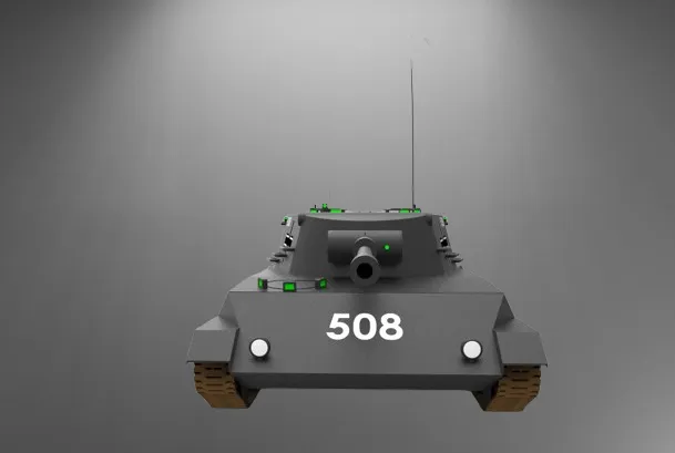 Leopard 1 Battle Tank 3D Printing STL File | 3D models download ...