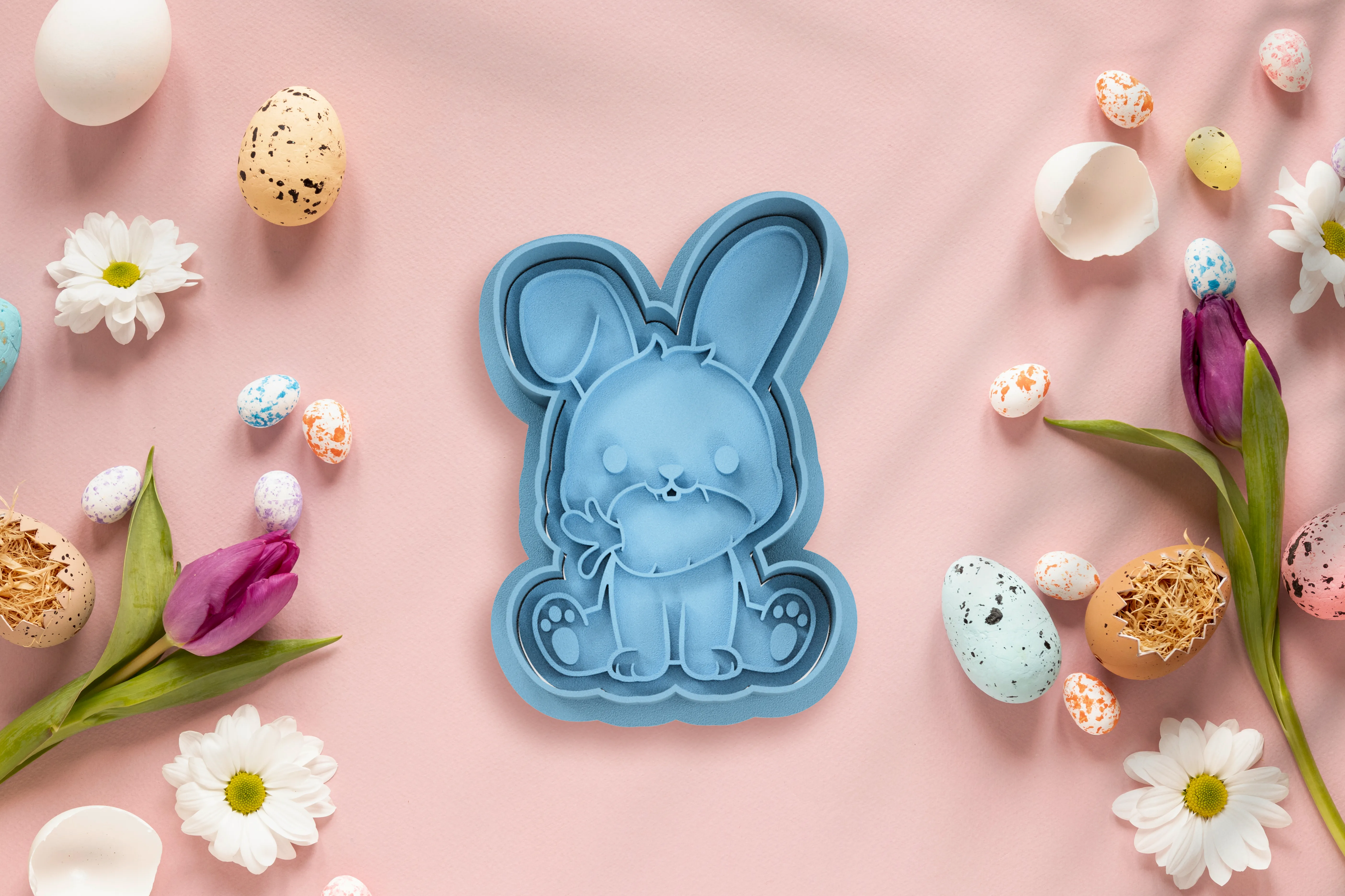 Archivos de impresora 3D | Archivo 3MF | Cute Easter Bunny cookie ...