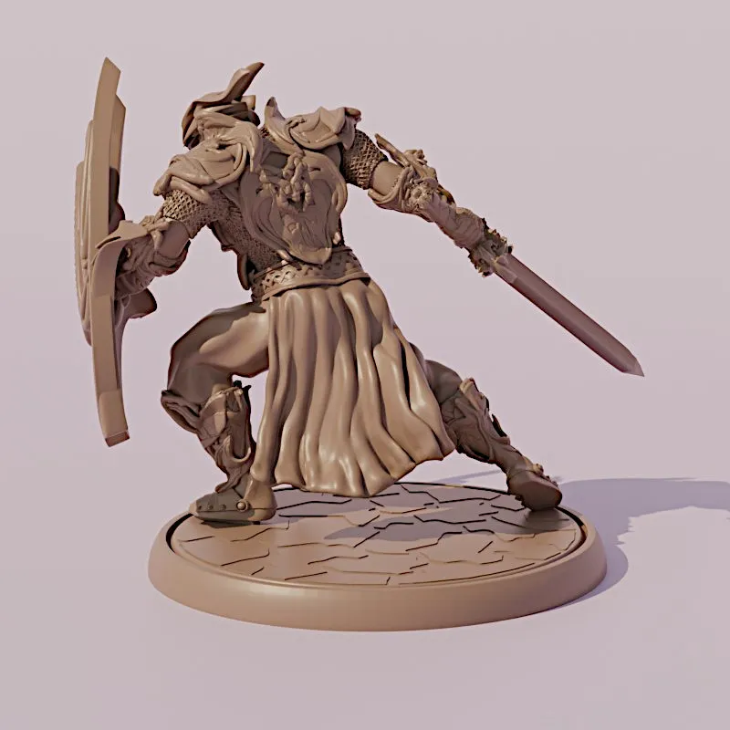 Characters & Creatures STL Download - dragon slayerby figures3d
