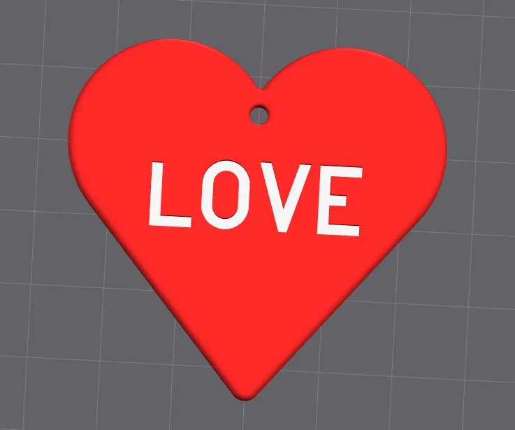 Love heart | 3D models download | Creality Cloud