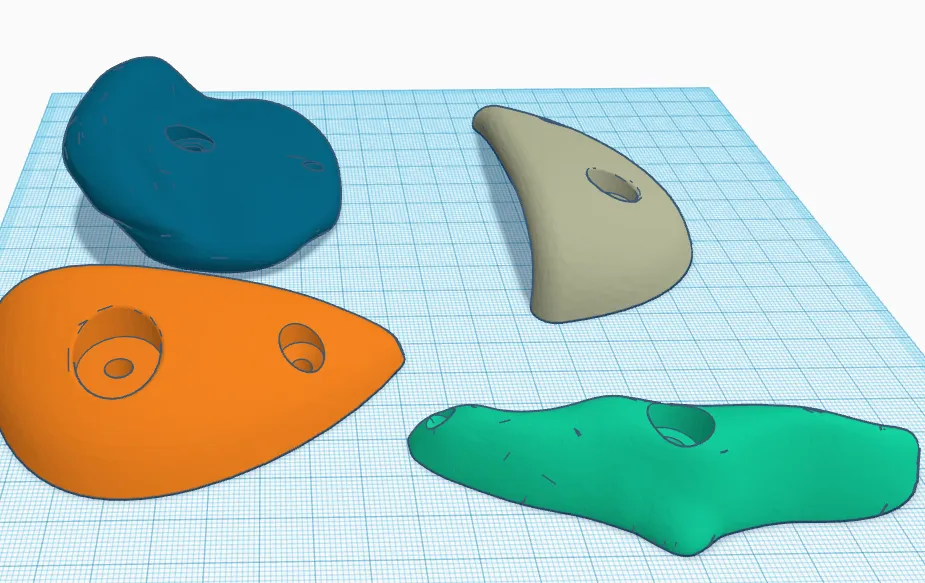 3D Printer Files | 3MF File | Rock Climbing Holds - 1 | Creality Cloud