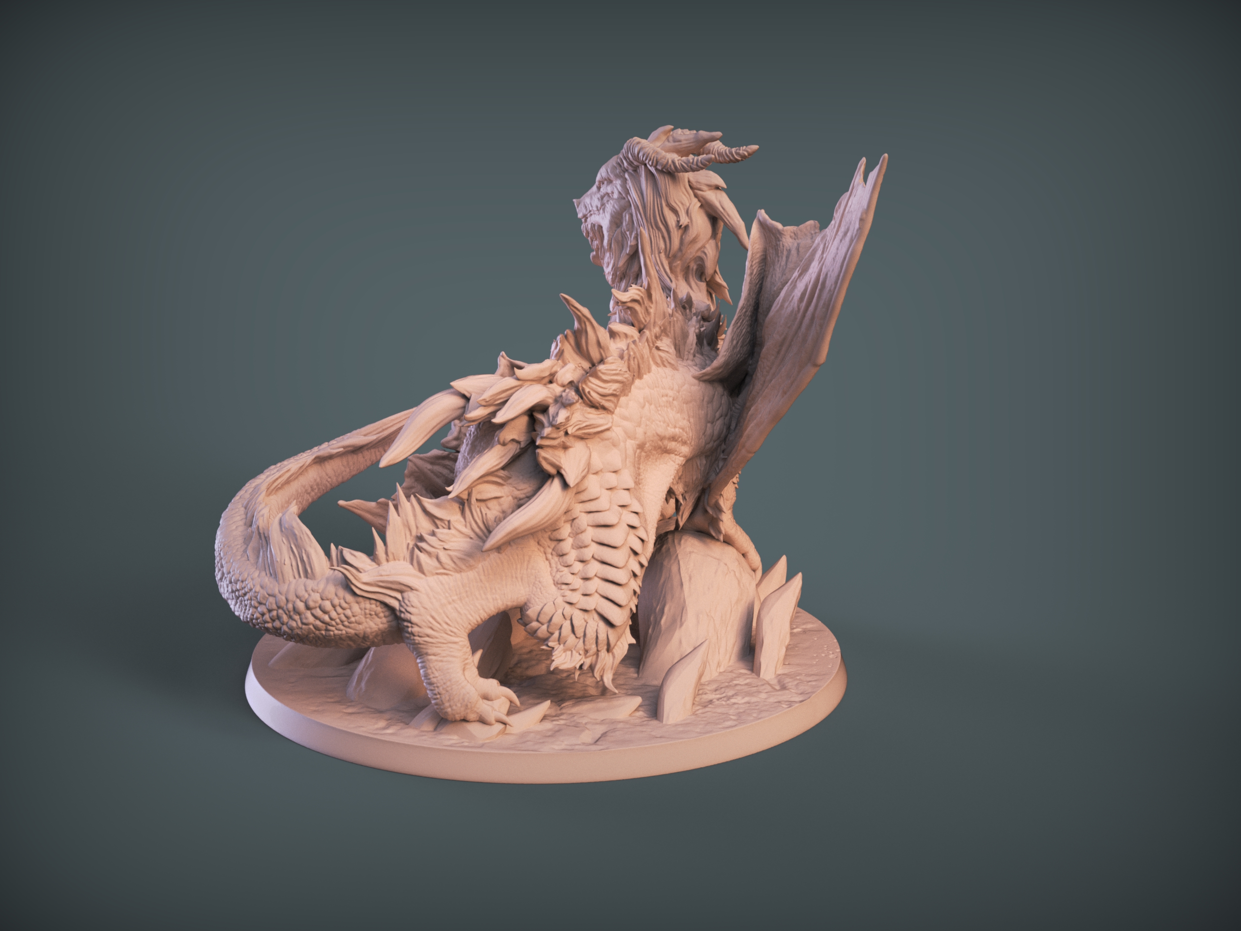 Elder Dragon and rider | 3D models download | Creality Cloud