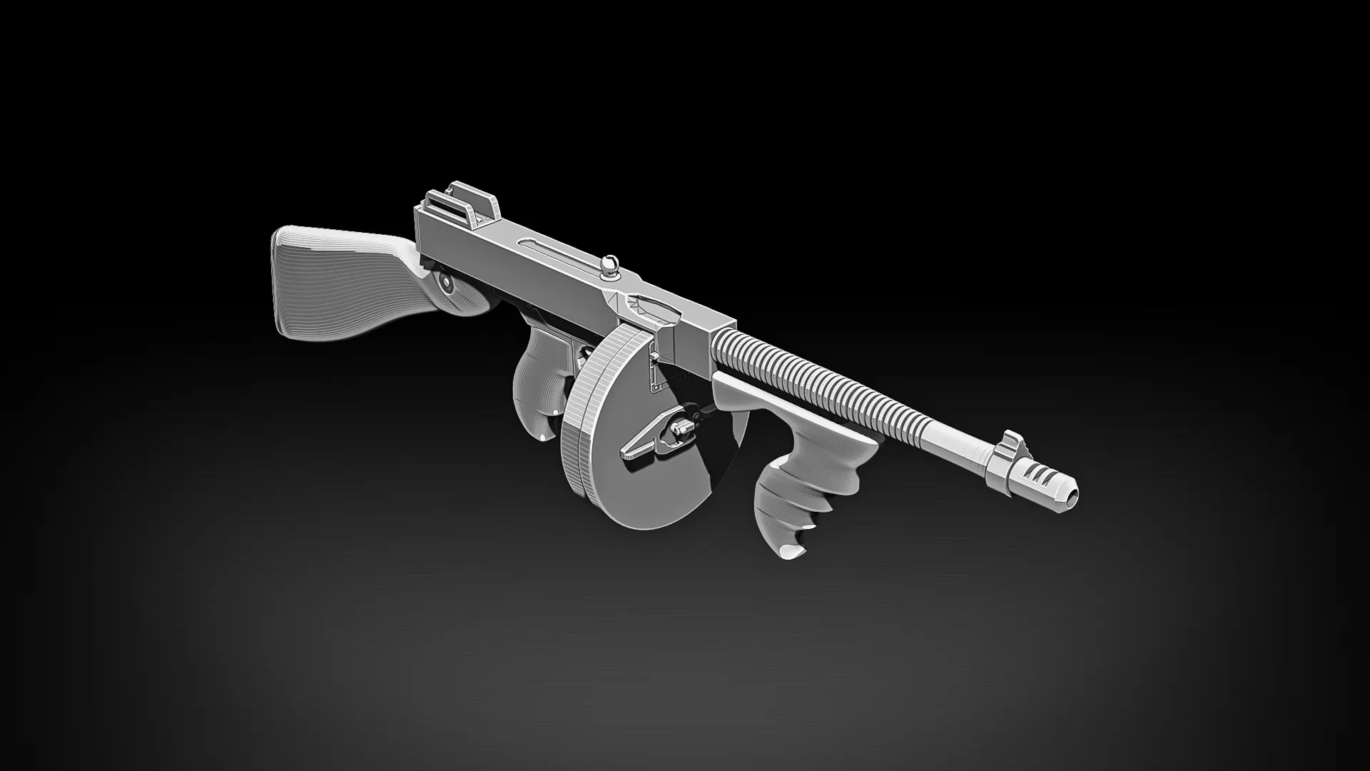 Other STL Descarga - Tommy Gun #RoZ - RuslanOz