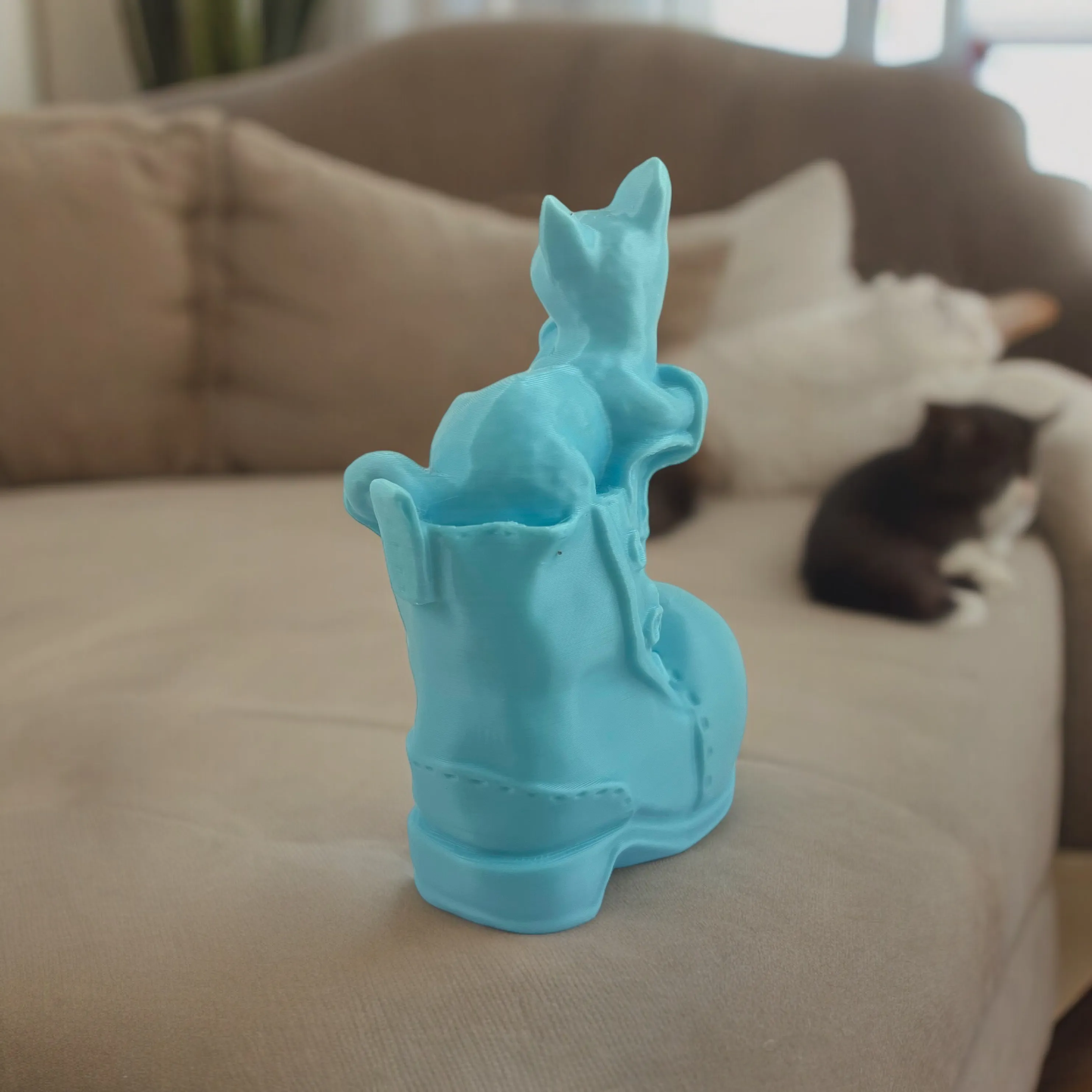 CAT ON BOOT KITTY | 3D-Modelle herunterladen | Creality Cloud