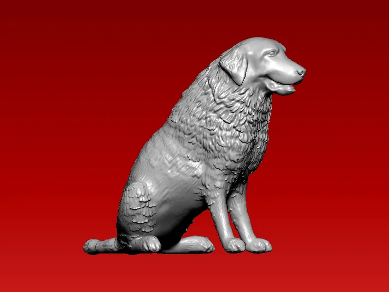 Characters & Creatures STL Download - Australian Shepherd Dog 3D Print ...