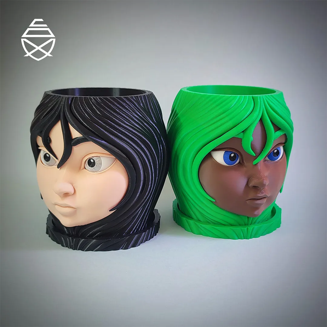 Sculptures & Artworks STL Download - Bloomy Potby PipeCox