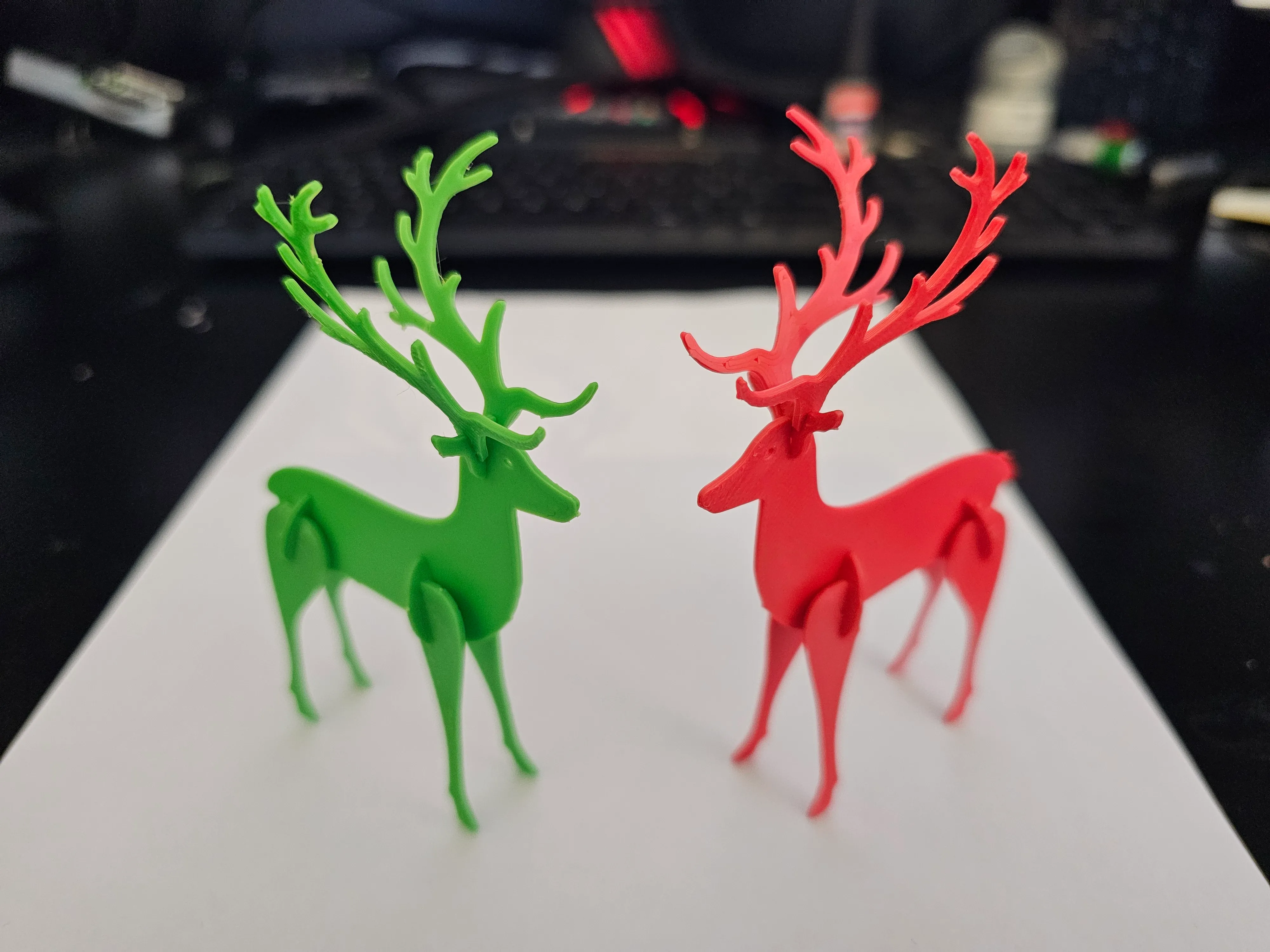Board Games & Card Games STL Download - Reindeer Kit Cardby Print K ...