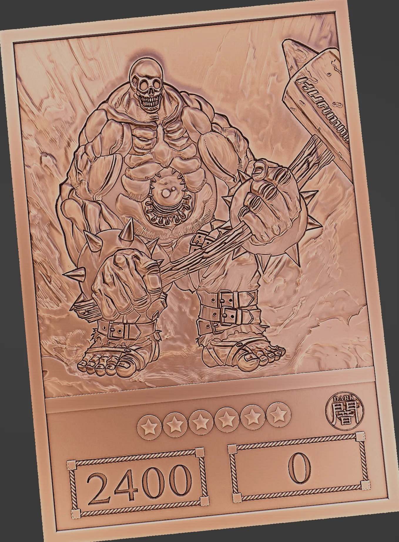 Free Other STL Download - Inferno Hammer - yu-gi-oh!by Wsonuchiha3D