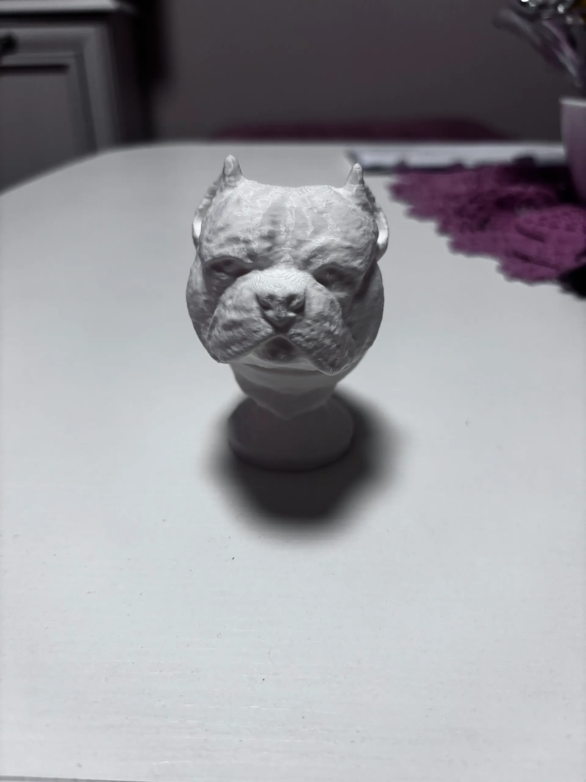 3D Printer Files | 3MF File | bulldog bust | Creality Cloud