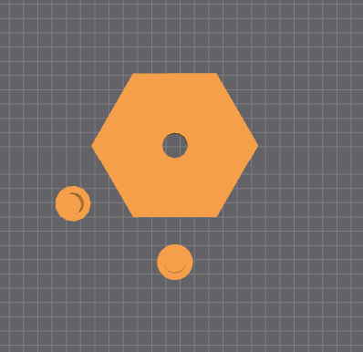 3D Printer Files | 3MF File | Hexagon spinner | Creality Cloud