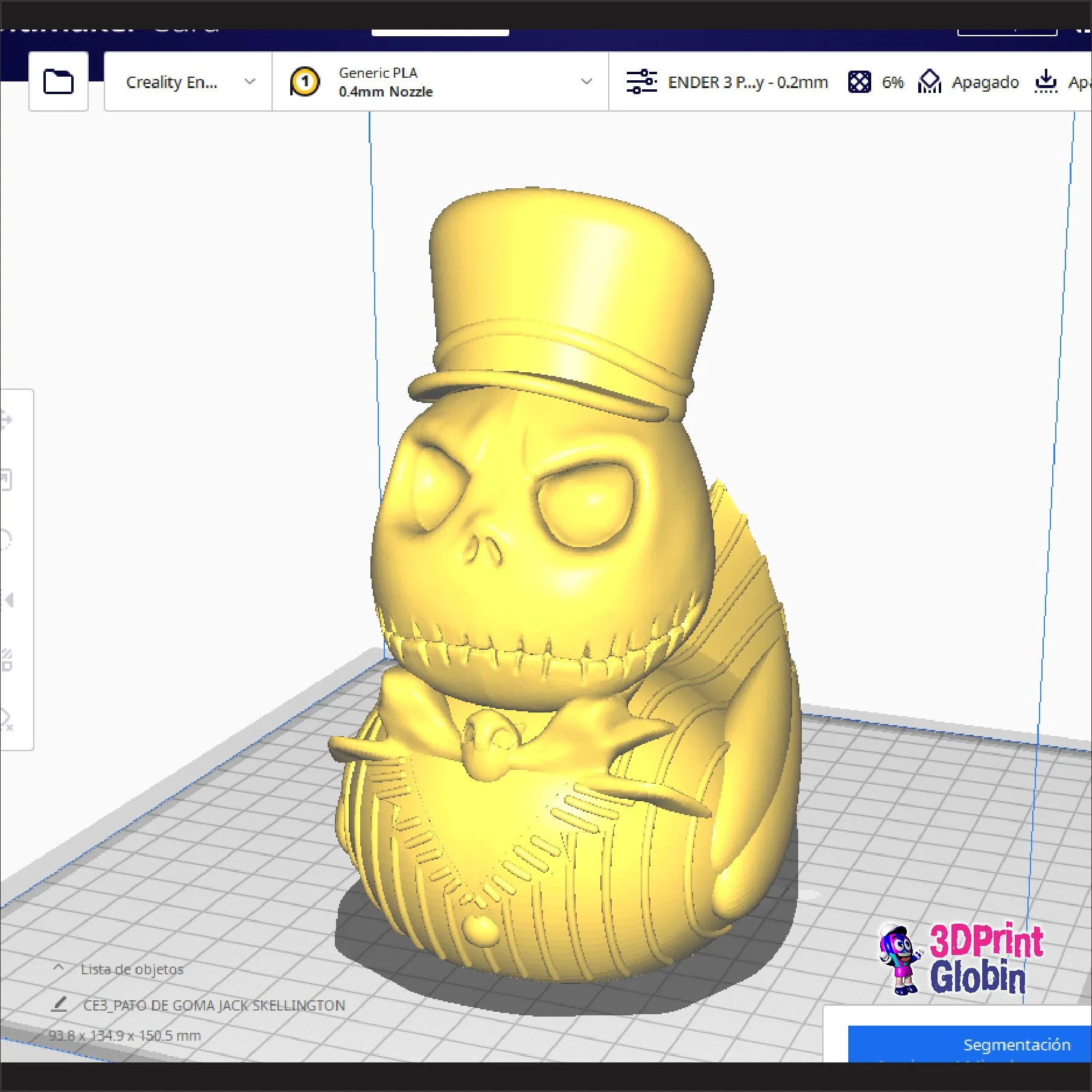 Board Games & Card Games STL Download - jack Skellington pato de Gomaby ...