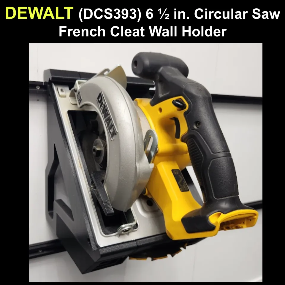 DEWALT FRENCH CLEAT SAW HOLDER Model DCS393 3D models download Creality Cloud