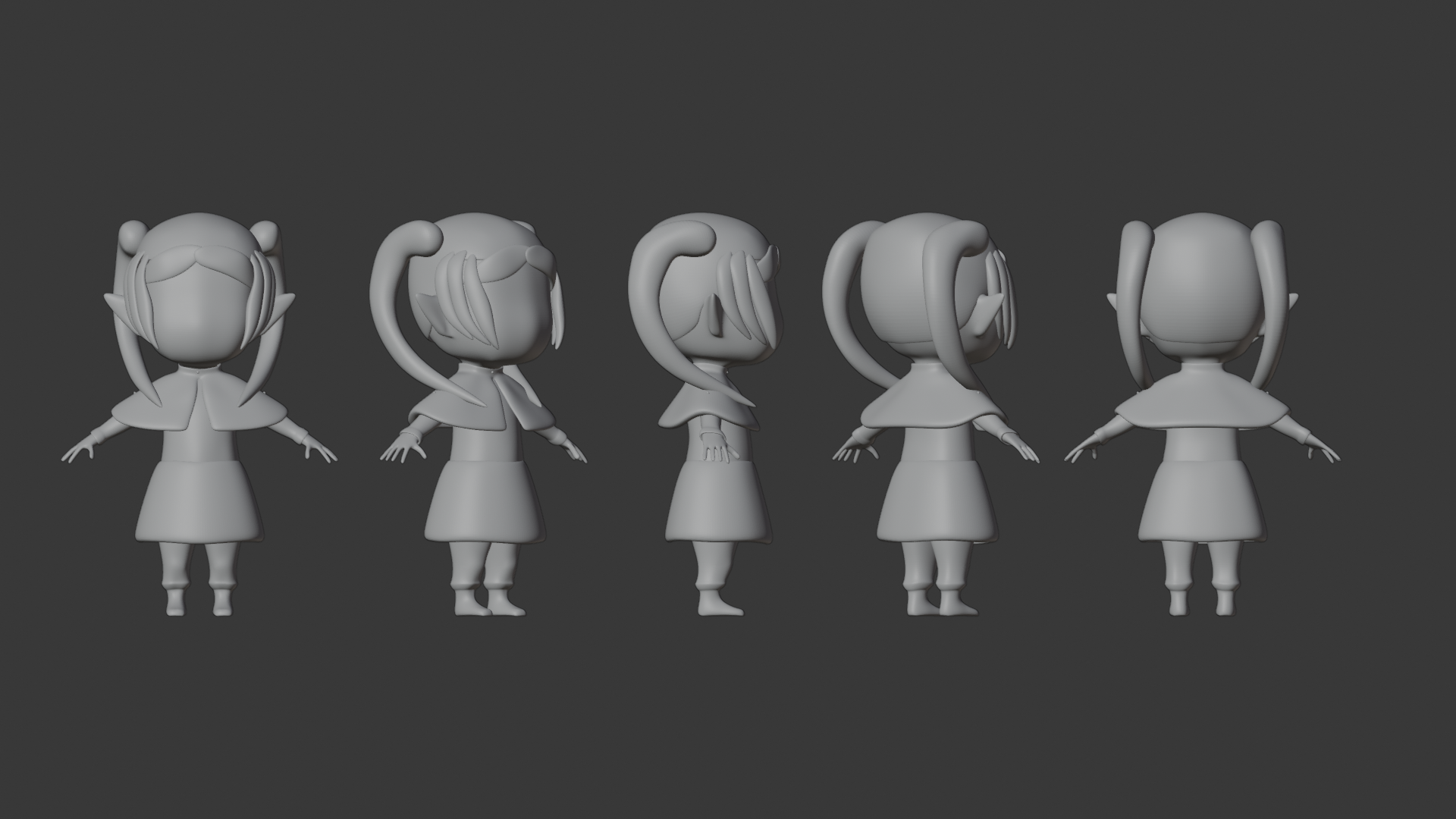 Frieren Chibi | 3D models download | Creality Cloud