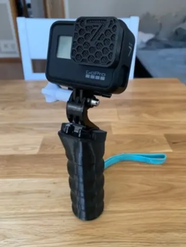 Free Home Appliance Accessories STL Download - GoPro Handleby SMIGLE