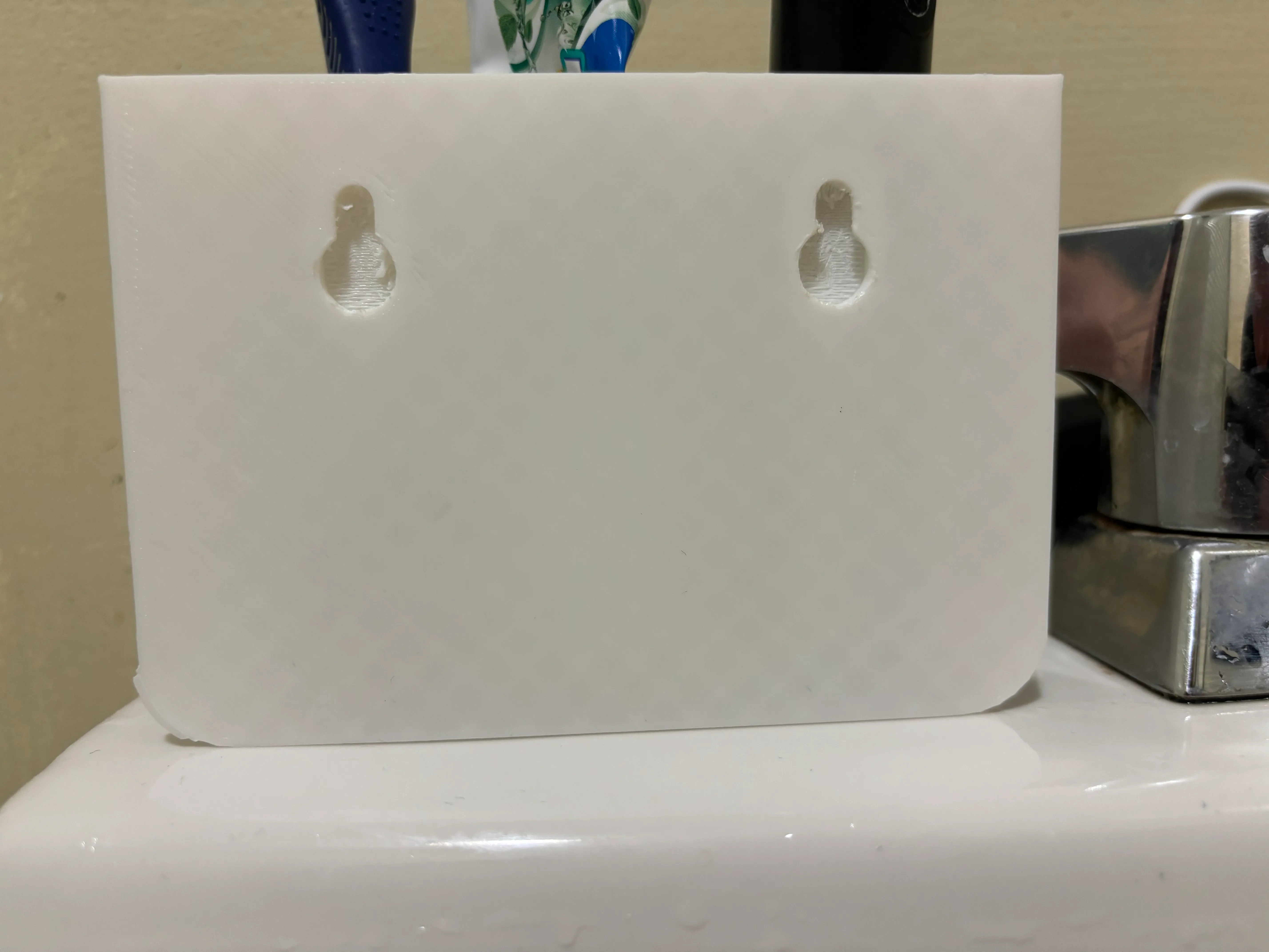 3D Printer Files | 3MF File | Floral toothbrush holder | Creality Cloud