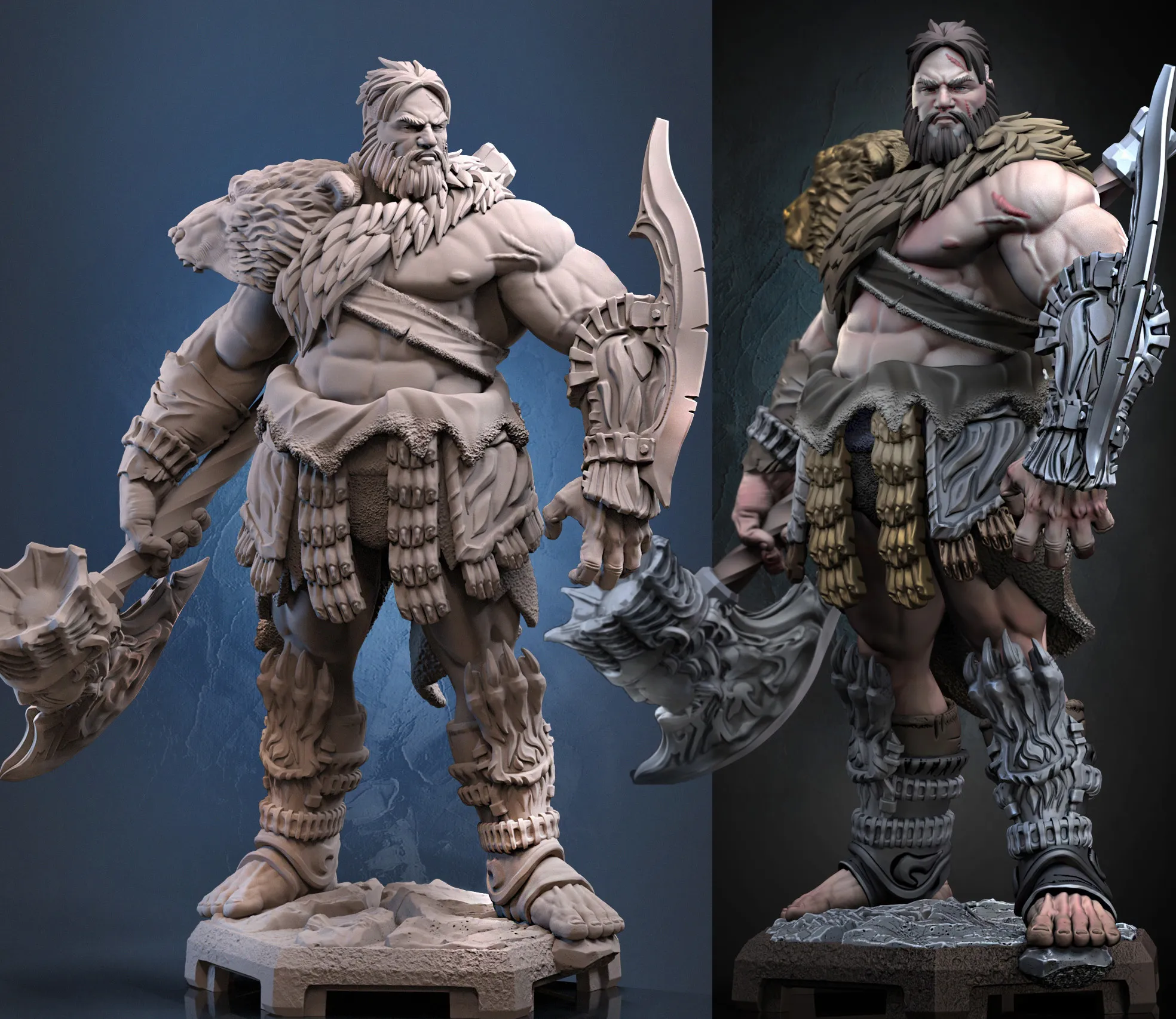 Other STL Download - Violent Naih - Gundyr Setby Dragun Studios