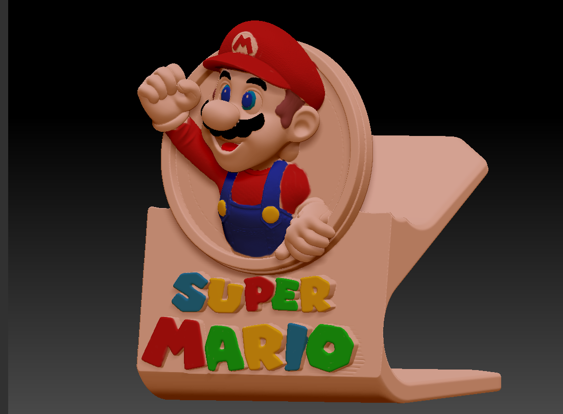 SUPER MARIO STAND FOR NINTENDO SWITCH PRO | 3D models download ...