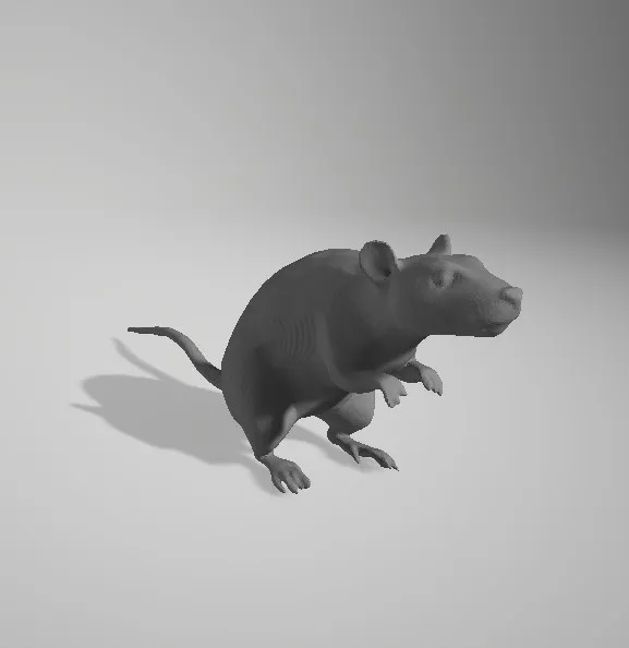 3D Printer Files | 3MF File | rodent rat mouse 02 | Creality Cloud