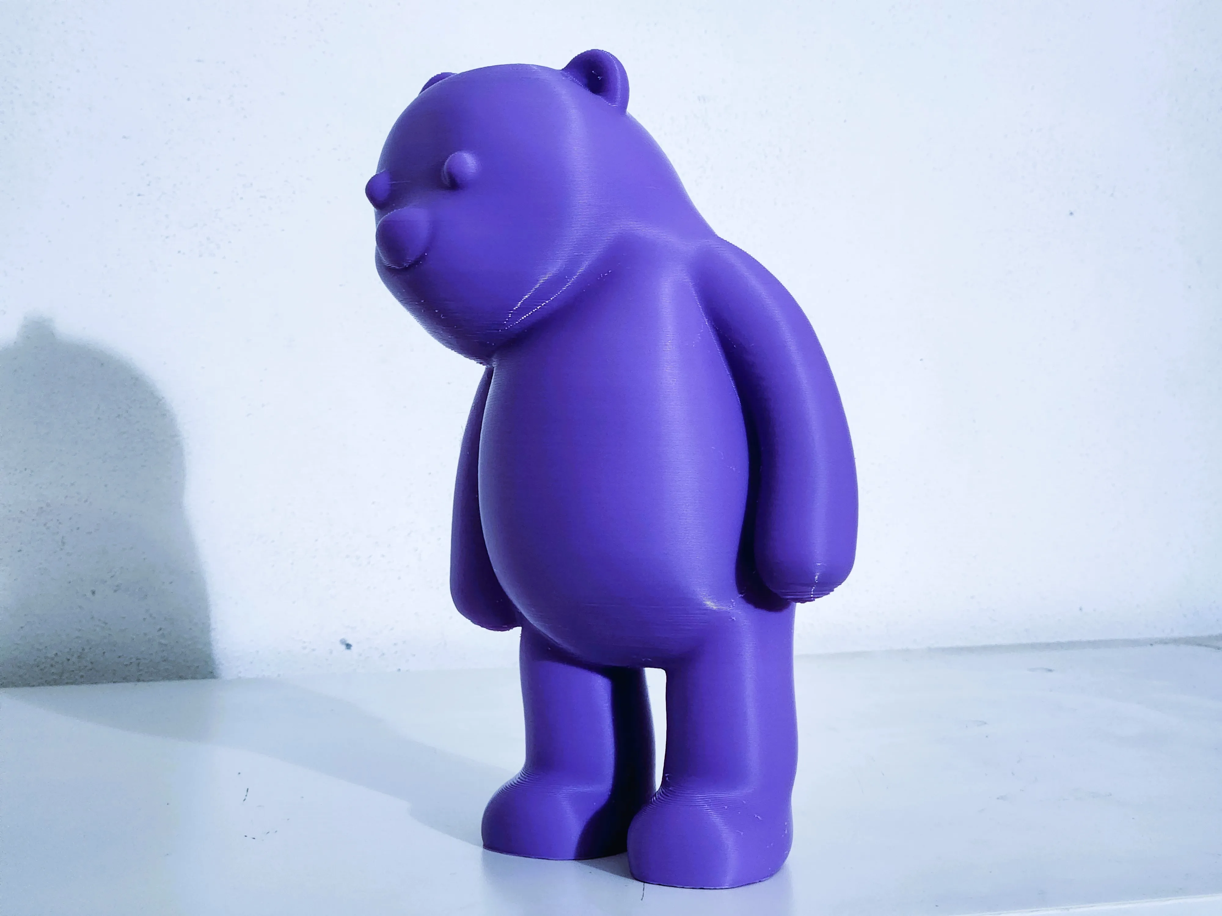 3D Printer Files | 3MF File | Skeptical Bear figure | Creality Cloud