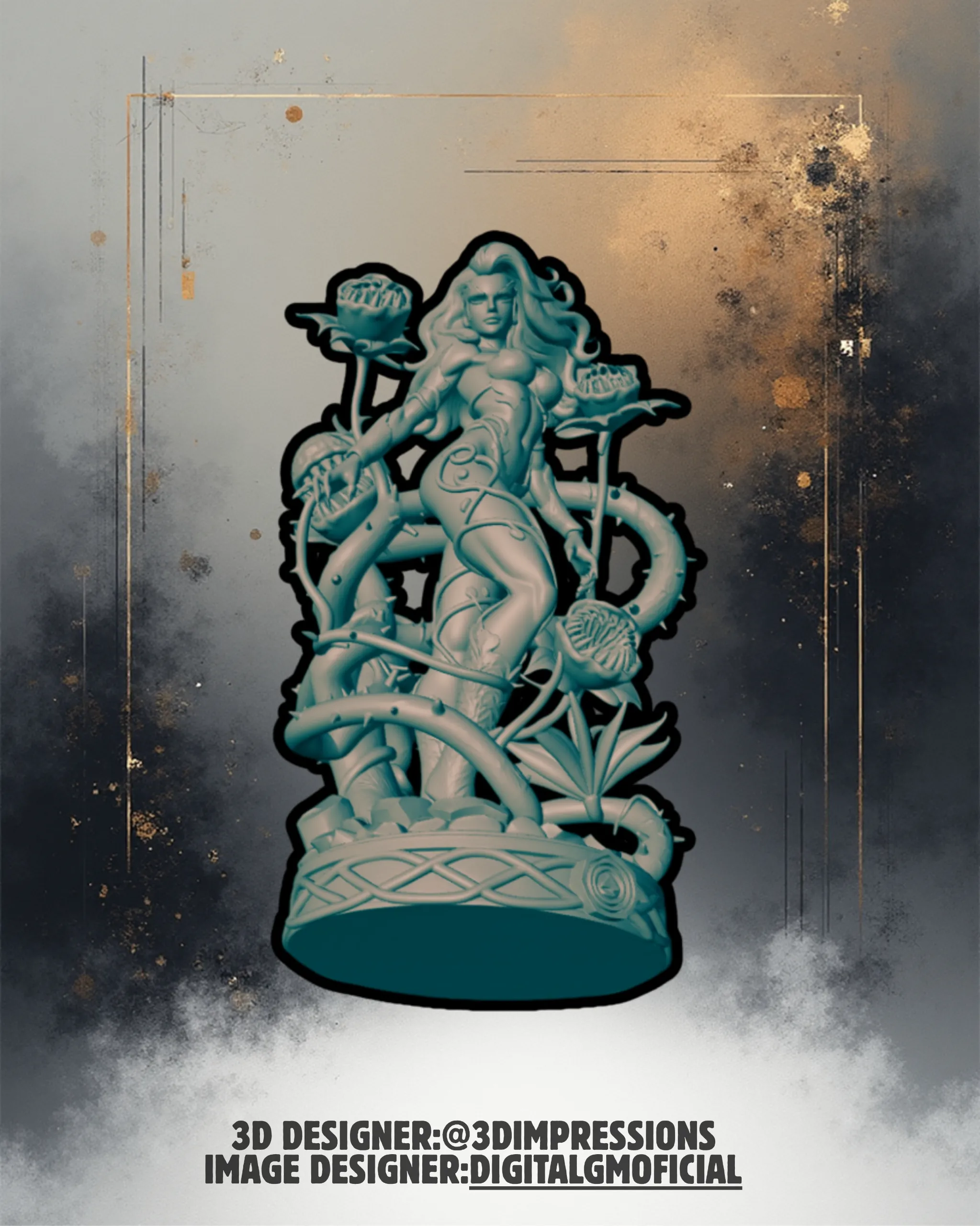 Other STL Download - Action Figure DC Comics Poison Ivy (Diseño ...