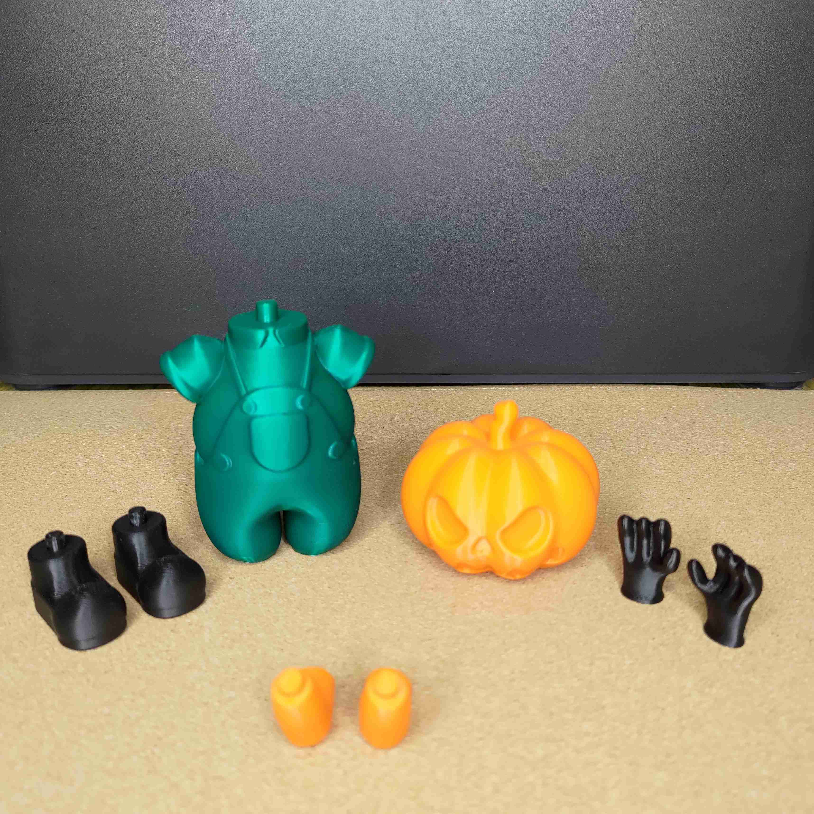 Halloween pumpkin toy | 3D models download | Creality Cloud