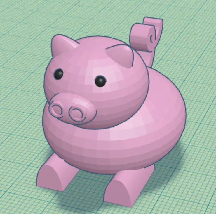 Free Other STL Download - Mr. Oinkby Curious Panda 3D